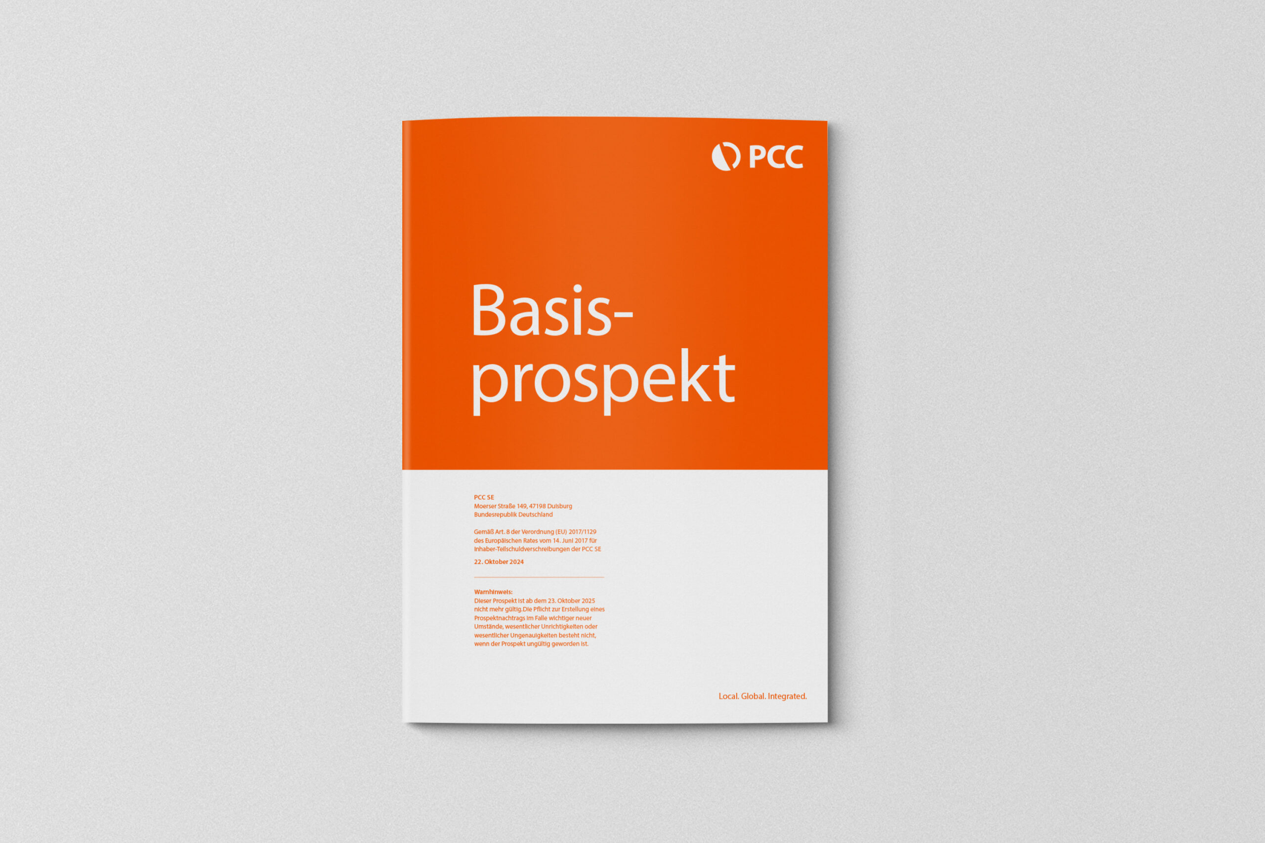 PCC veröffentlicht gebilligten Basisprospekt vom 22. Oktober 2024 - PCC SE