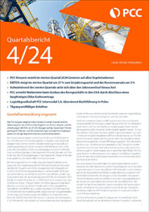 5,75 %-Neuemission der PCC SE zum 3. Februar 2025 - PCC SE